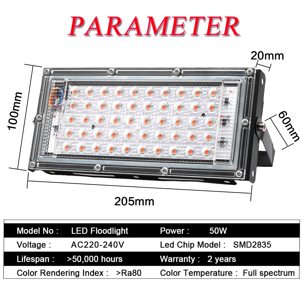 2 Stks/partij Led Grow Light Volledige Spectrum Ph... – Vicedeal