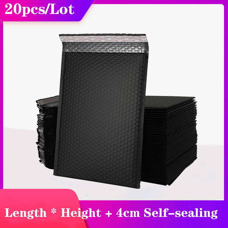 20pcs/Lot Black Bubble Mail Bags Buffer Anti-fall ... – Vicedeal
