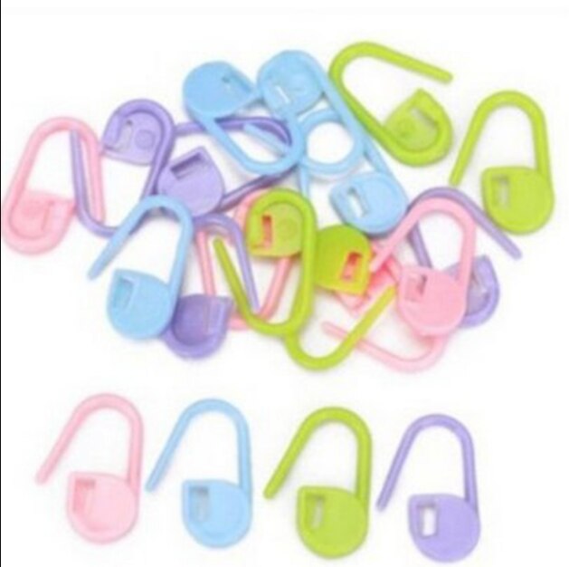 50pcs Locking Stitch Marker Lock Pins Plastic Ring... – Grandado