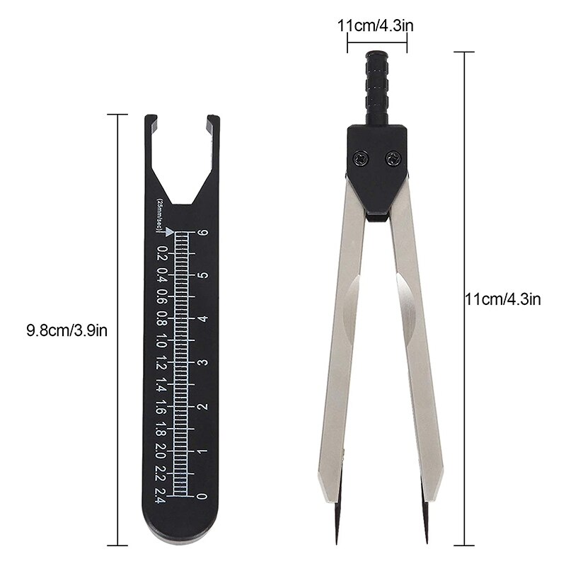 3PCS EKG ECG Caliper Electrocardiogram Divider ECG... – Vicedeal