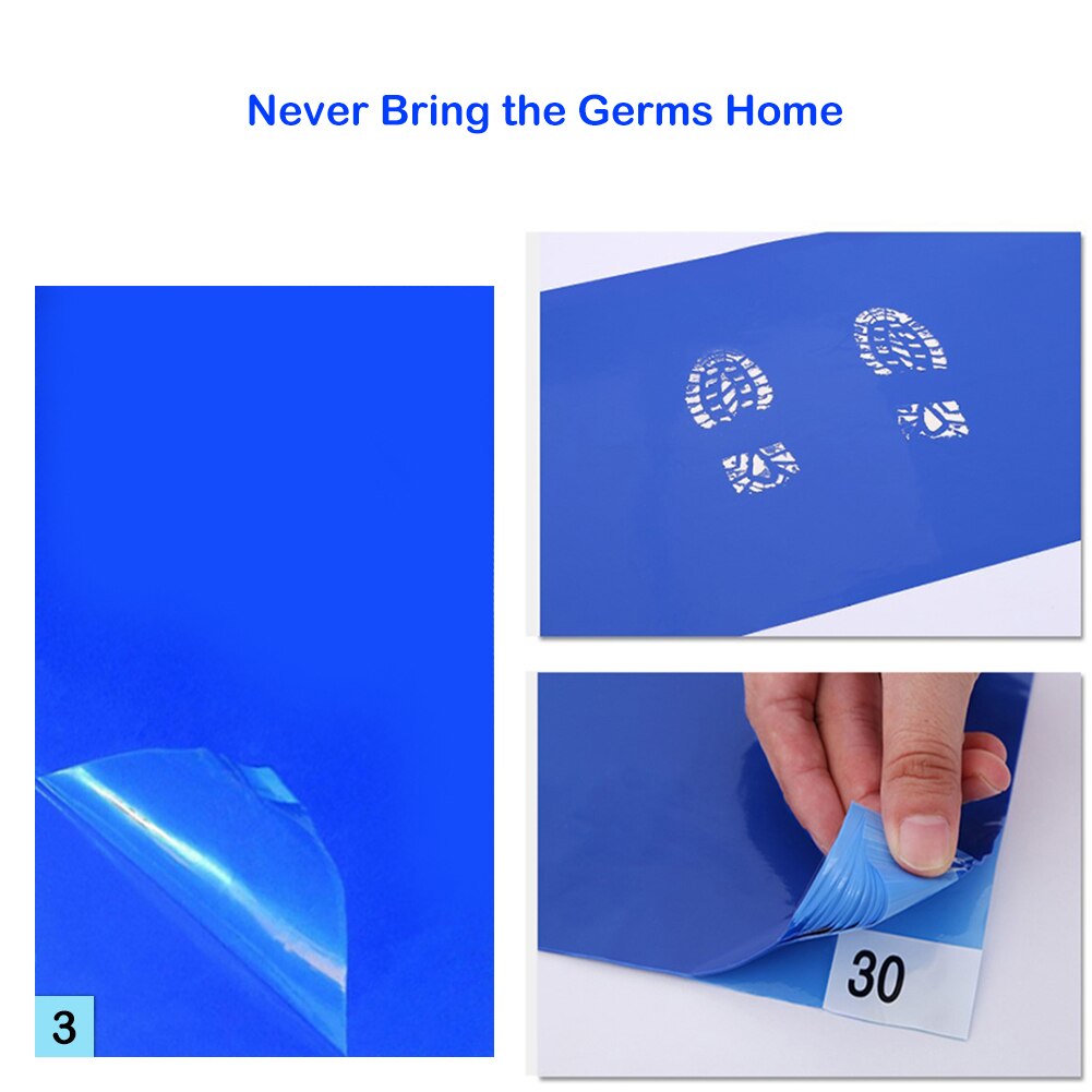 30pcs Disinfection Mat Peel Off Sticky Floor Door ... – Grandado