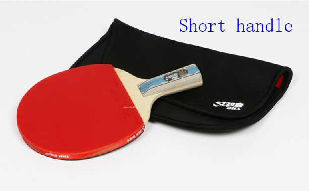 DHS 6002 Table Tennis racket with cover Tennis rub... – Grandado