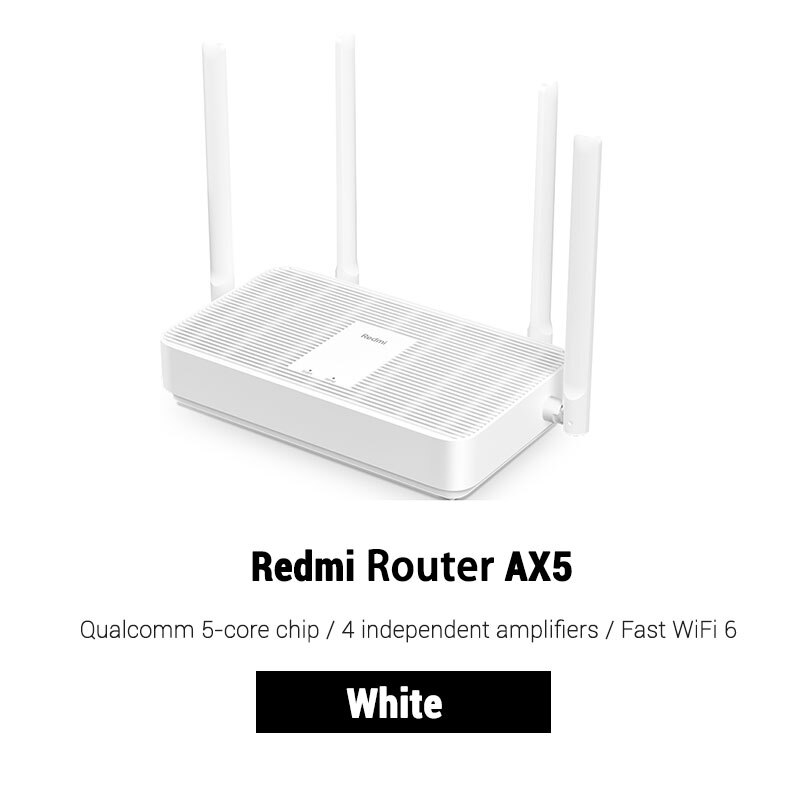 Xiaomi Redmi Router AX5 Wifi 6 Mesh Gigabit 2.4G/5... – Grandado