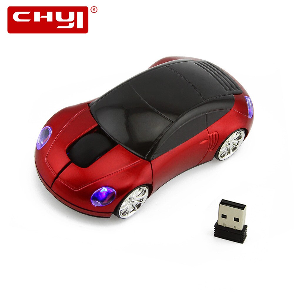 2.4G Wireless Mouse Car Shape With Flashing LED Li... – Vicedeal