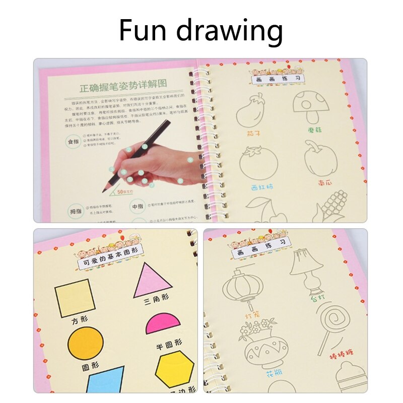 Kids Magic Writing Board Reusable Magic Writing Pa... – Grandado