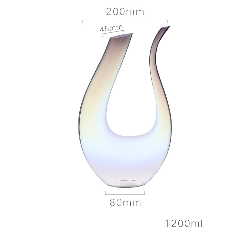 European-Style Luxury Red Wine Crystal Glass Decan... – Grandado