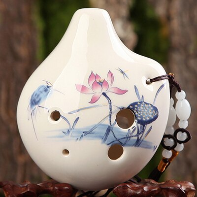 Ocarina 6 Hole Small Ocarina Alto C Tone Beginner ... – Vicedeal