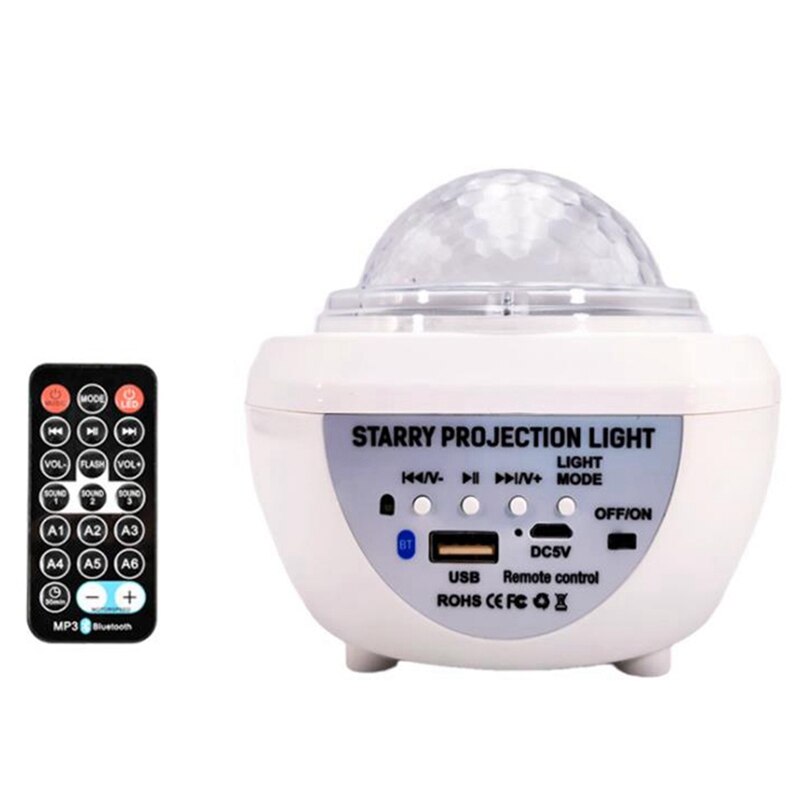 Starry Sky Ocean Wave LED Light Star Projector USB... – Vicedeal