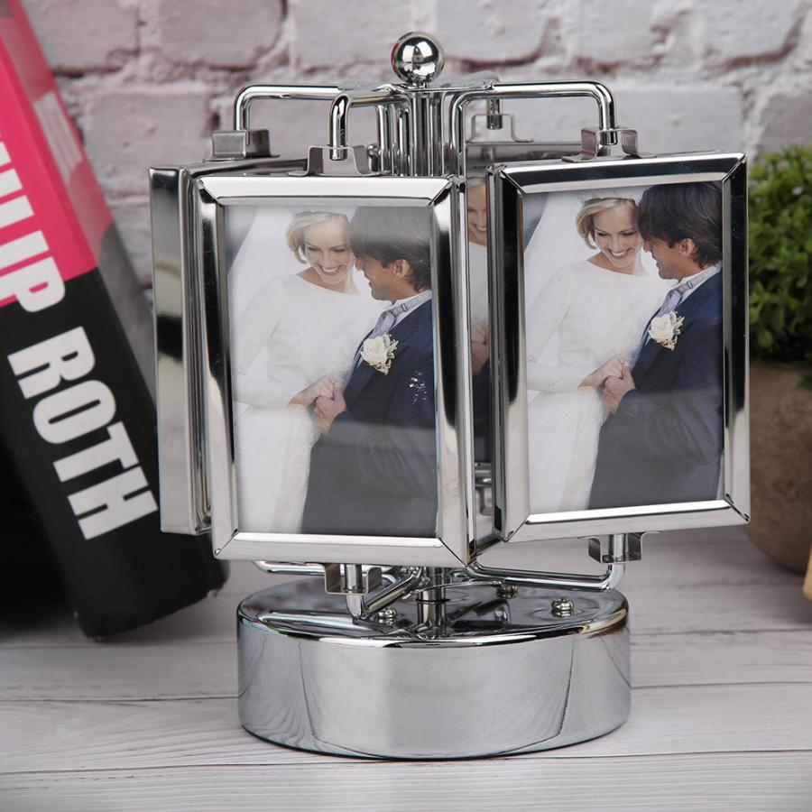 Cikonielf Rotating Music Box Photo Picture Frame H... – Grandado