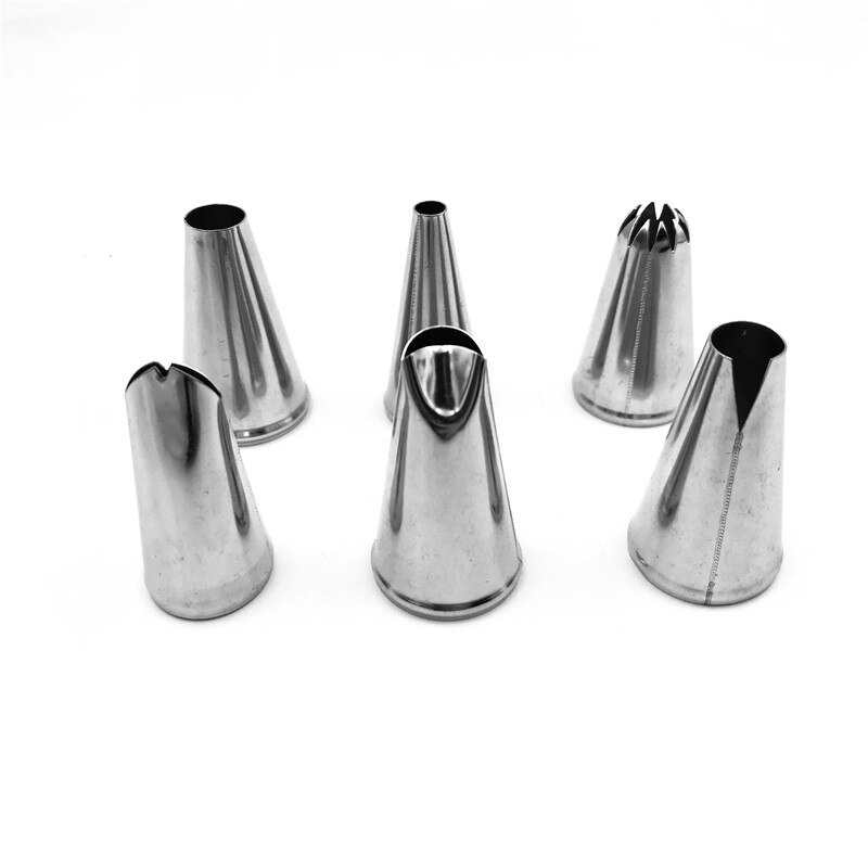 Cake Nozzle Stainless Steel Icing Piping Nozzles C... – Vicedeal