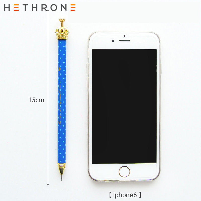 Hethrone 3pcs Cute princess crown automatic pencil... – Grandado