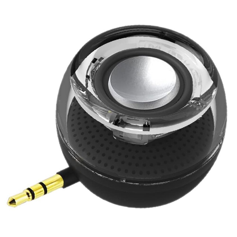 (Zwart) Mobiele Telefoon Speaker Mini In-Lijn Draa... – Vicedeal