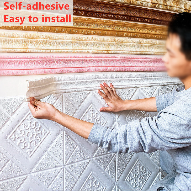 2.3m 3d vaahtomuovi seinätarraa itseliimautuva ved... – Grandado