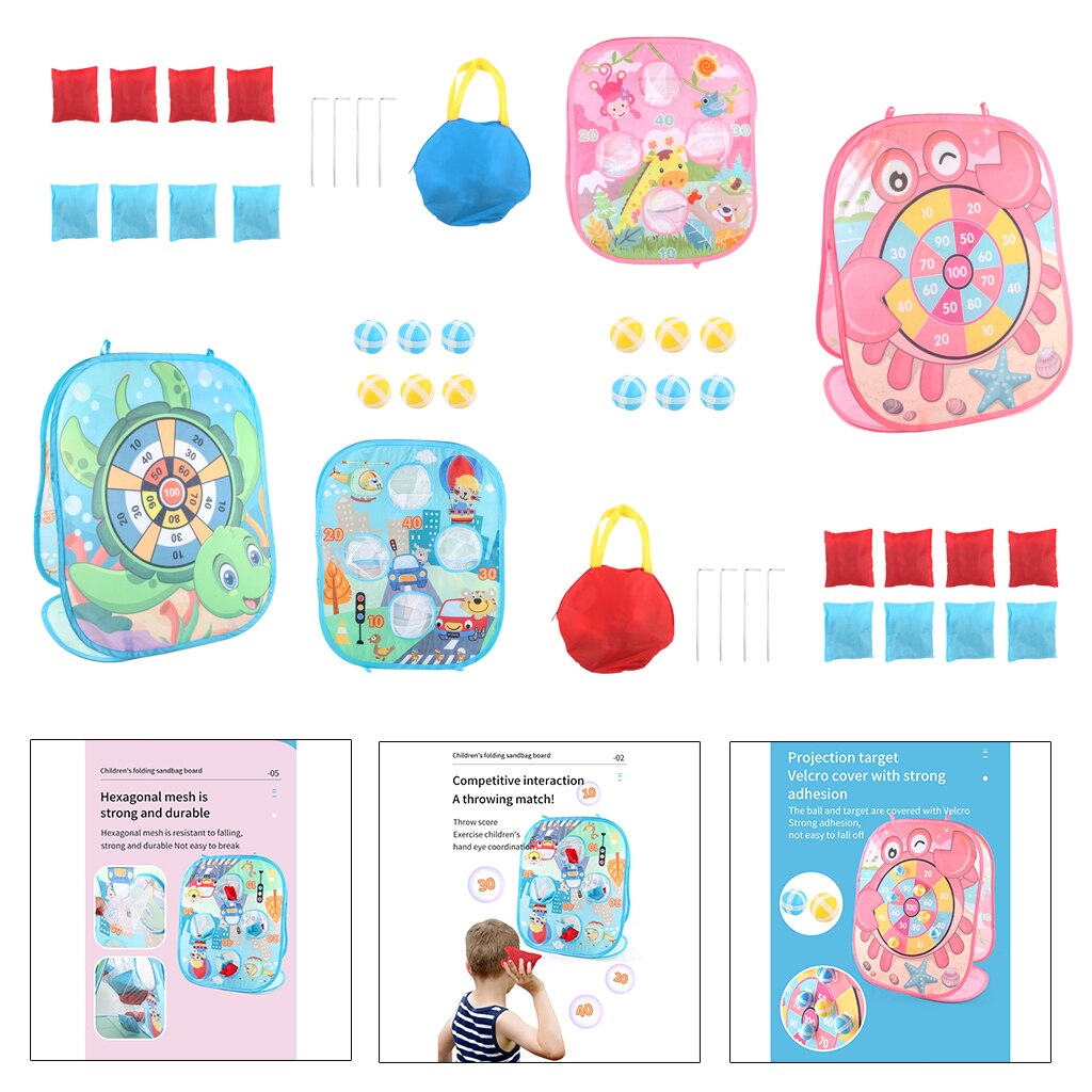 Portable Sand Bag Toss Game Corn Holes Cornhole Bo... – Vicedeal