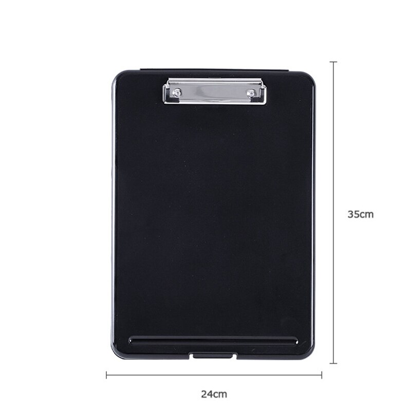 A4 Plastic Storage Clipboard File Box Case Documen... – Vicedeal