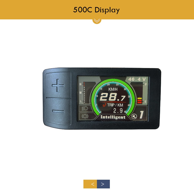 Tongsheng TSDZ2 Mid Drive Motor 500C LCD Colour Sc... – Grandado