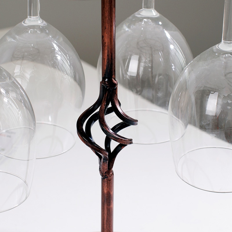 ORZ Wine Glass Rack Kitchen Bar Cup Hanging Holder... – Grandado