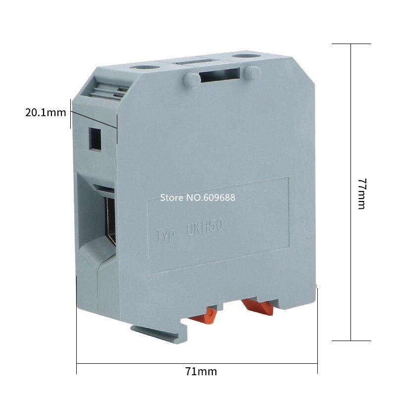 UK50N UKH50N UK-50N 50MM2 Din Rail Electrical Cond... – Vicedeal