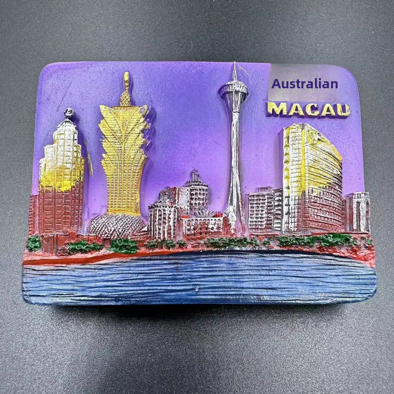 Macau Tourism Souvenir Magnetic Metal Fridge Magne... – Vicedeal