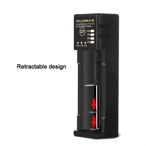 PHOMAX 1 fente 3.7 V-4.2 V LED intelligent réglabl... – Grandado