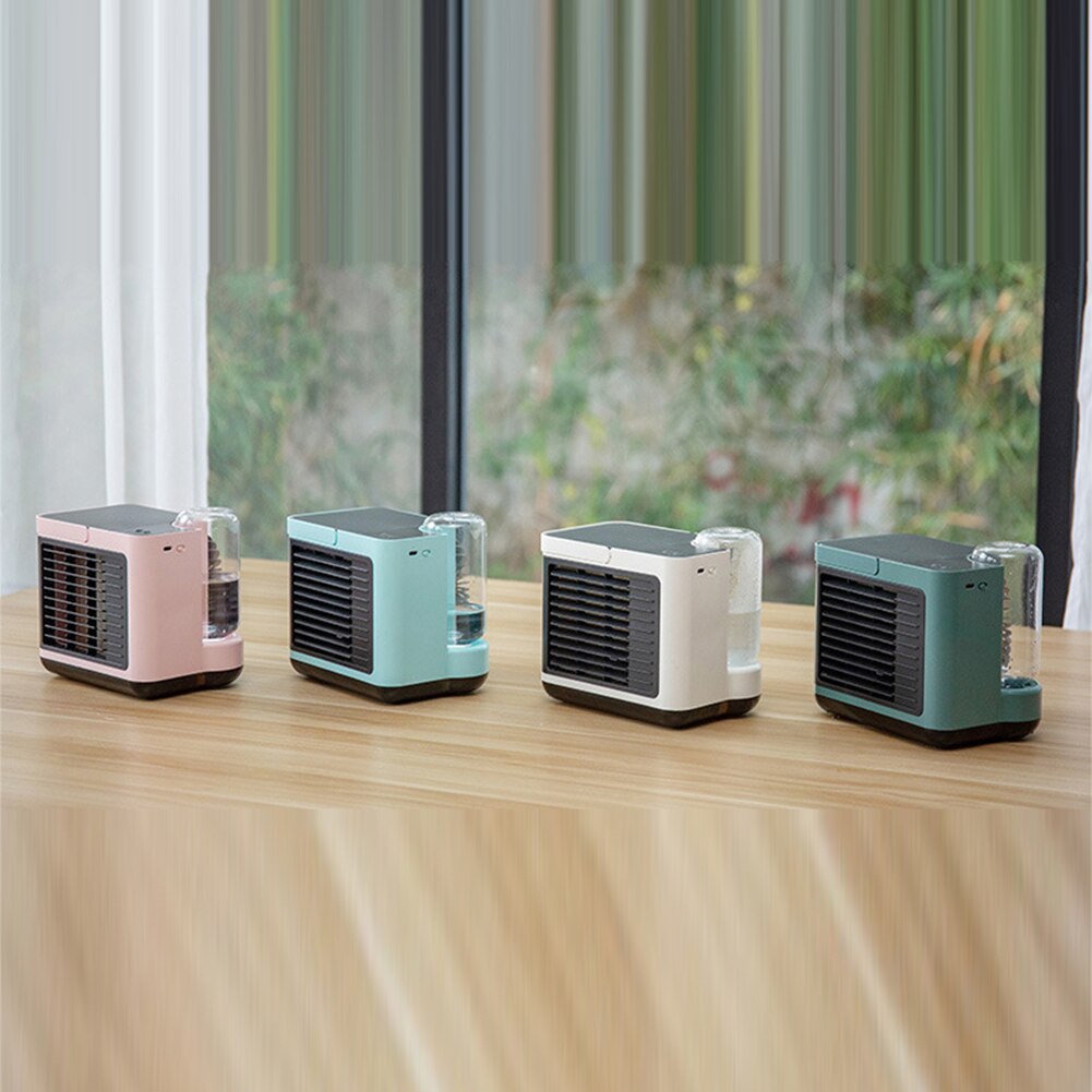 Portable Air Cooler Fan USB Rechargeable Mini Desk... – Grandado
