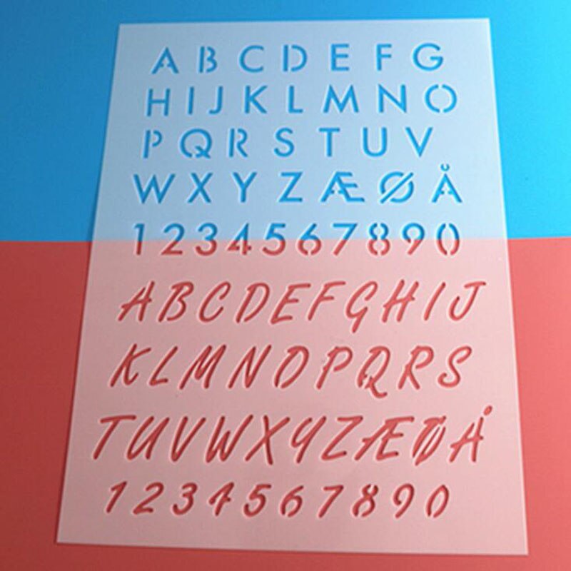 1pc Letter Painting Template DIY Layering Stencils... – Grandado