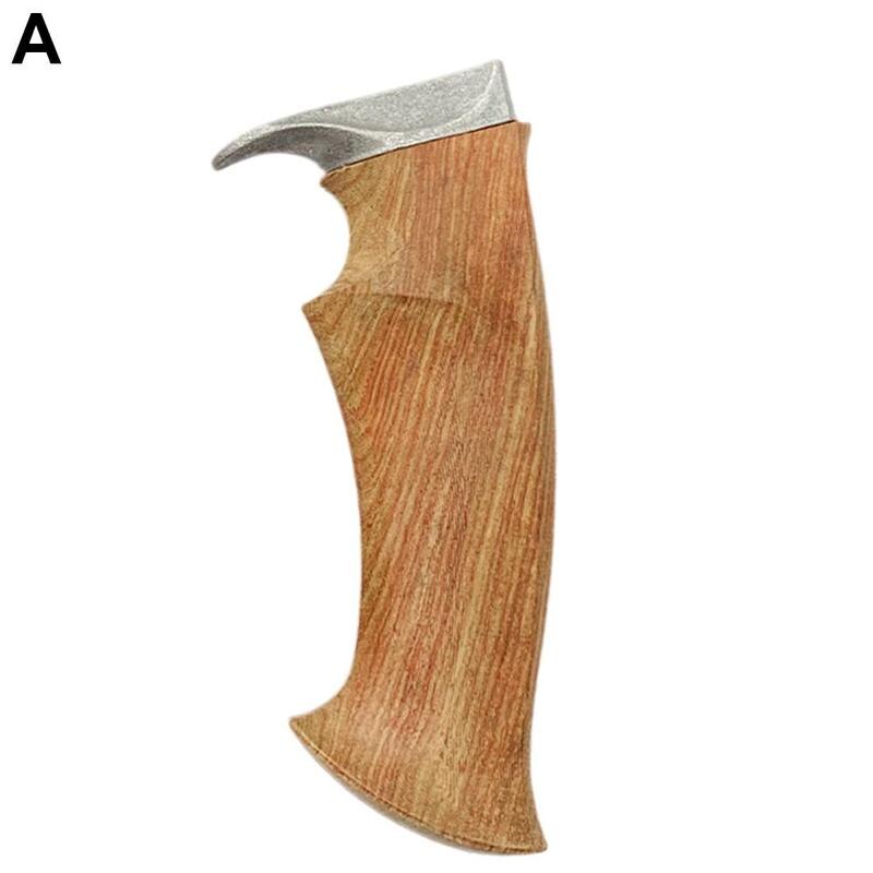 Rose Wood Bowie Straight Knife Grip Handle With St... – Grandado