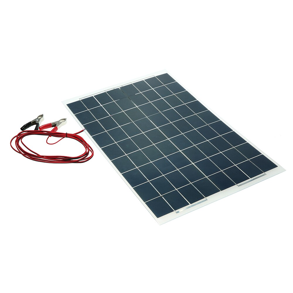 60W 12V Solar- Tafel halb flexibel Solar- Tafel Ge... – Grandado