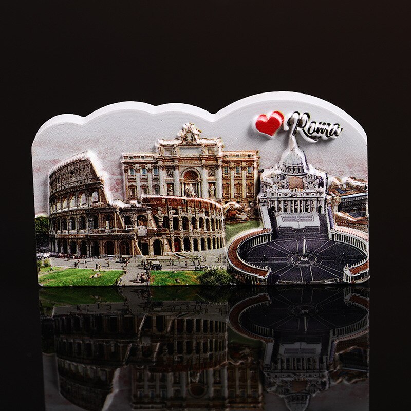 Rome Landscape Fridge Magnet Italy Travel Souvenir... – Grandado