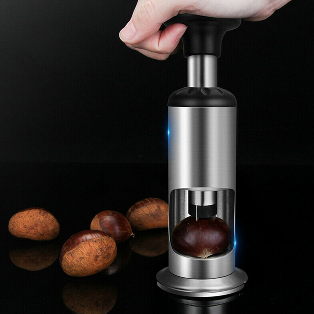 Stainless Steel Manual Chestnut Opener Nutcracker ... – Vicedeal