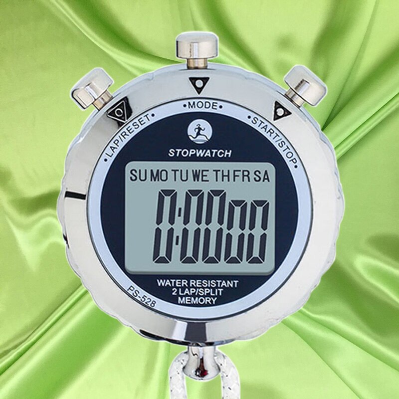 Lujoso cronómetro de 1/100 segundos de Metal galvanizado de 2 vueltas ...