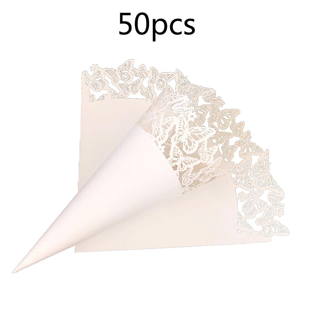 50/100pcs DIY White Scatter Flowers Crafts Home Ev... – Grandado