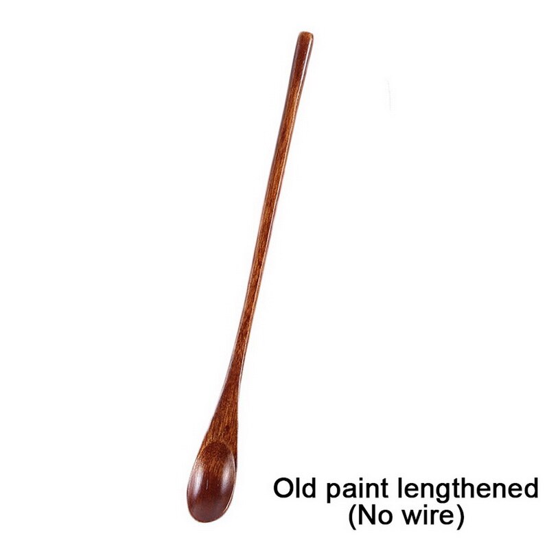Wooden Spoon Long Handle Spoon Rice Spoon Tie Wire... – Vicedeal