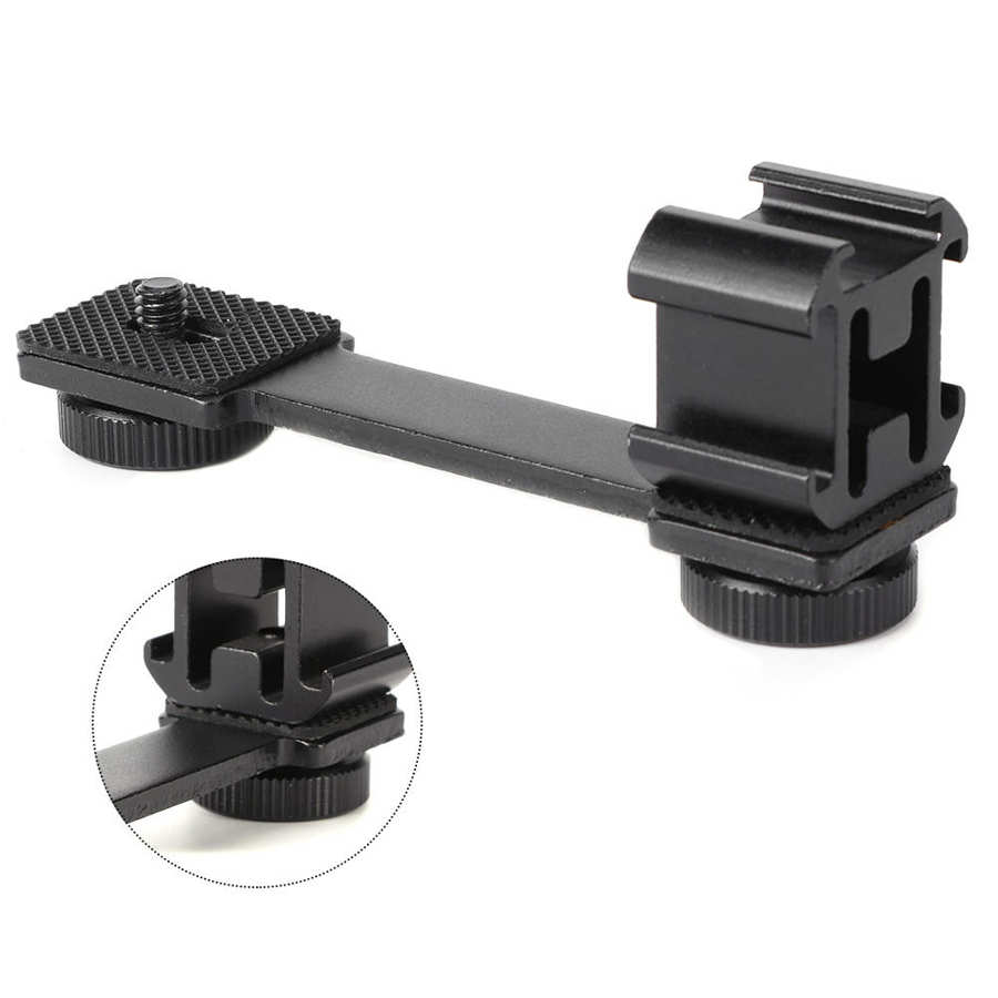 Triple Shoe Mount Stand Stabilizer External Connec... – Vicedeal