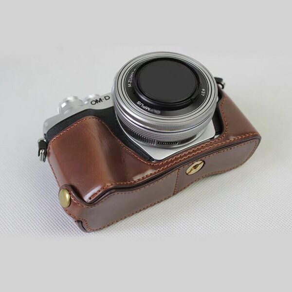 PU Leather case Half Body Camera cover tas Voor Ol... – Vicedeal