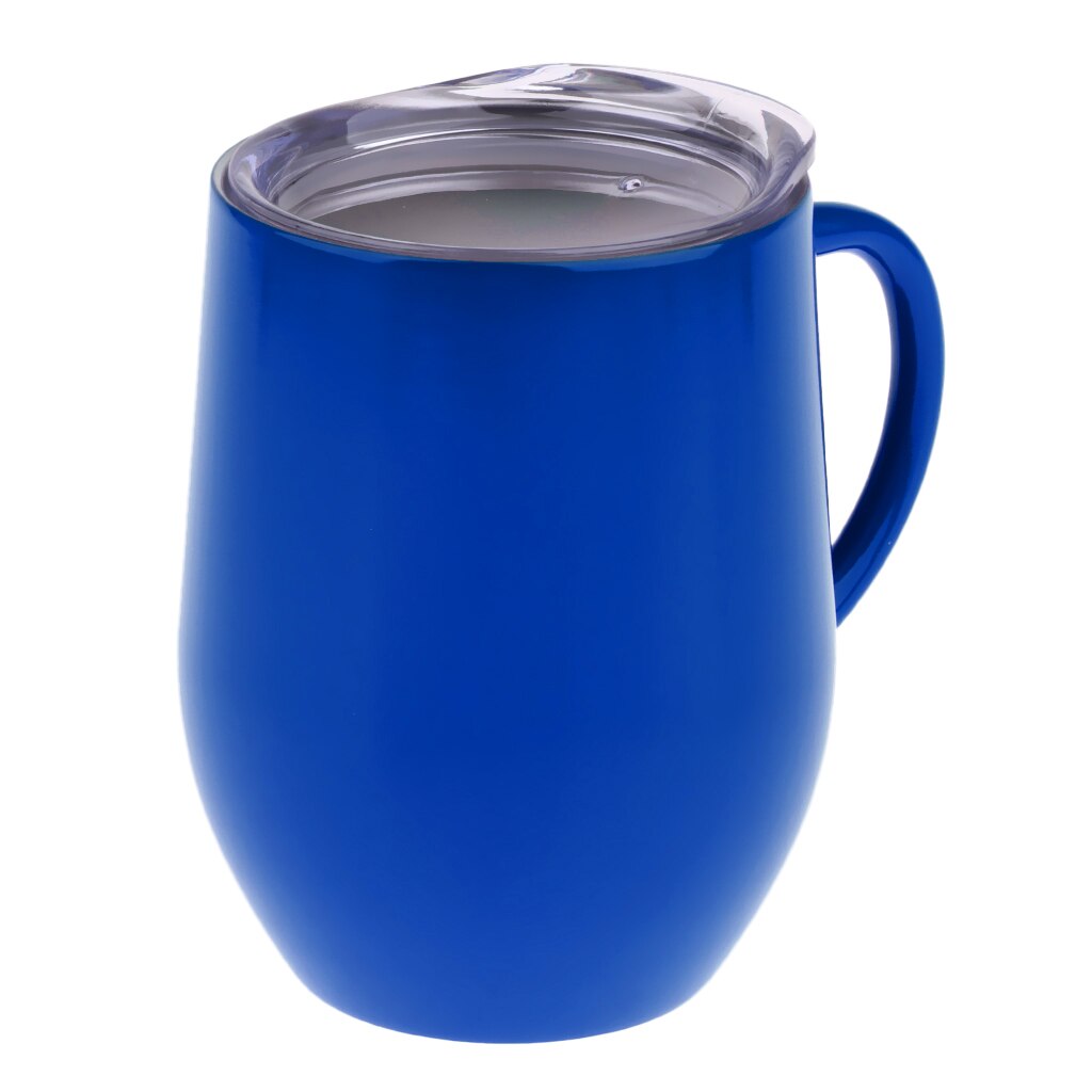 12oz Insulated Mug With Handle Coffee Cup Stainles... – Grandado