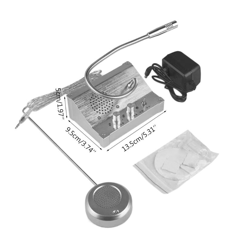 Noise-free Dual Way Window Intercom System Bank Co... – Grandado