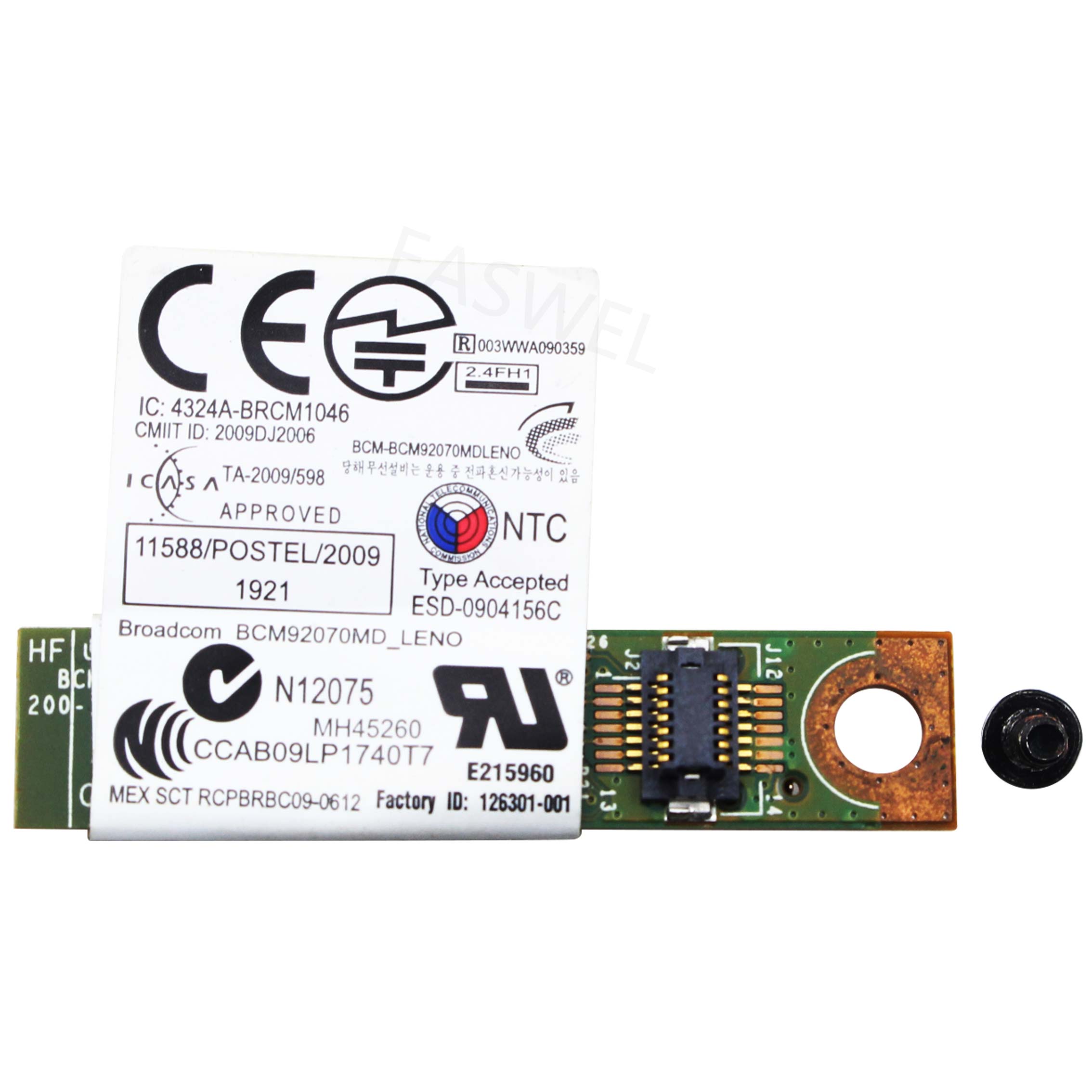 Bluetooth 3,0 para Lenovo ThinkPad X201 X220 X230 ... – Grandado