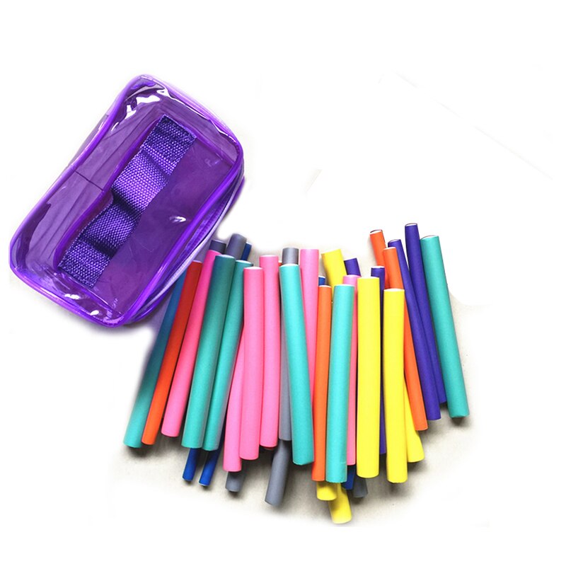 At bendy rollers flexi rods 42pcs/set 7 Styles DIY... – Vicedeal