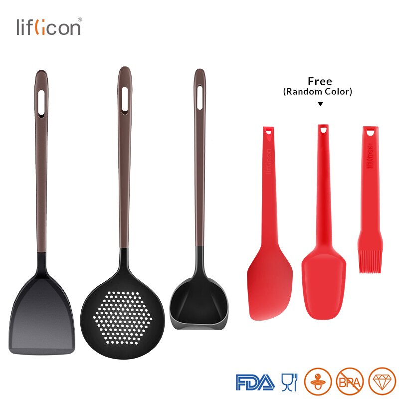 Liflicon Silicone Kitchen Utensils Set-Premium Coo... – Grandado