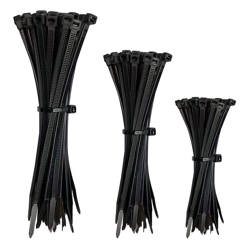 600 Pack Cable Ties Black 3.6Mm Strong Nylon Zip T... – Grandado