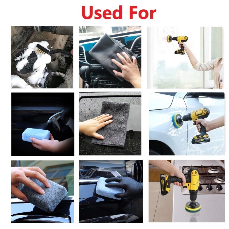 Pak Car Cleaning Set Waxen Detaillering Polijsten ... – Vicedeal