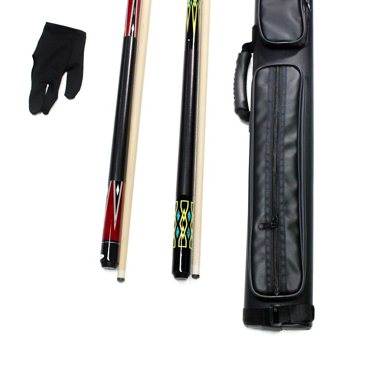Economic 1/2 Maple Pool Cue Stick with Cue Case an... – Vicedeal