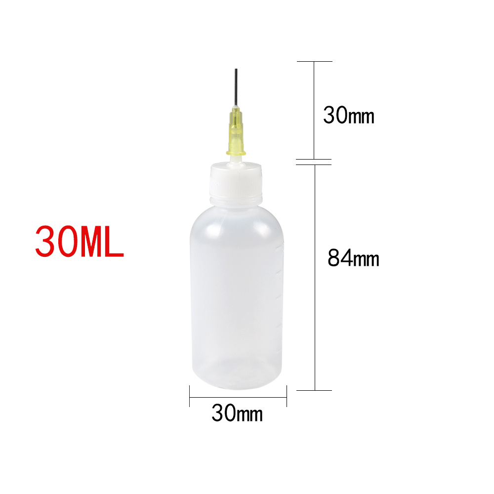 50cc 30Ml Plastic Doseren Fles Met Spuit Naald Noz... – Vicedeal