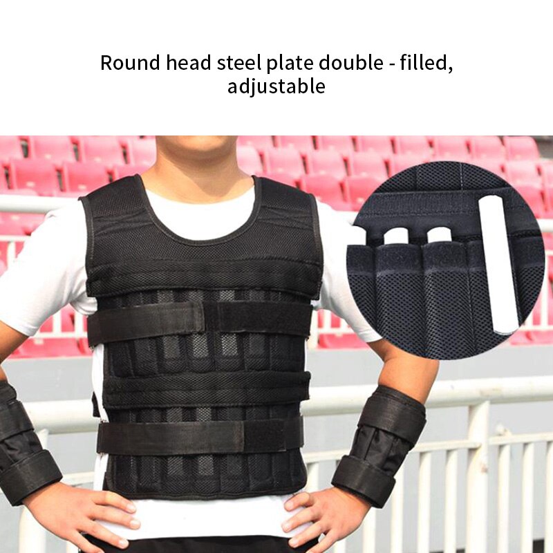 15KG Loading Weighted Vest Adjustable For Boxing T... – Grandado