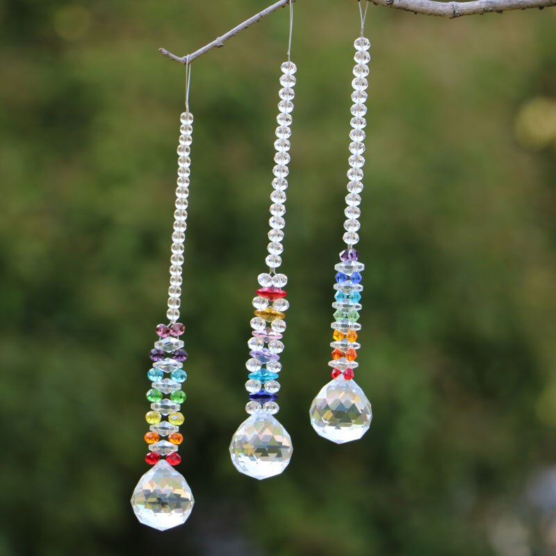 3pcs/lot Chandelier Crystal Ball Suncatcher Rainbo... – Vicedeal