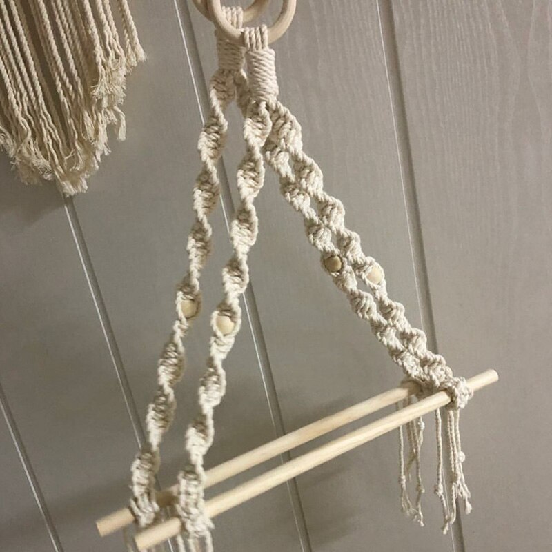 Nordic Wall Hanging Wooden Stick To Wear Bedroom S... – Vicedeal