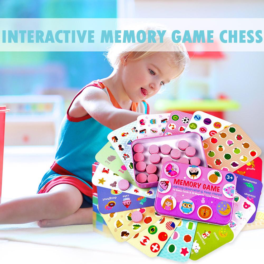Memory Match Chess Parent-child Interaction Multif... – Grandado
