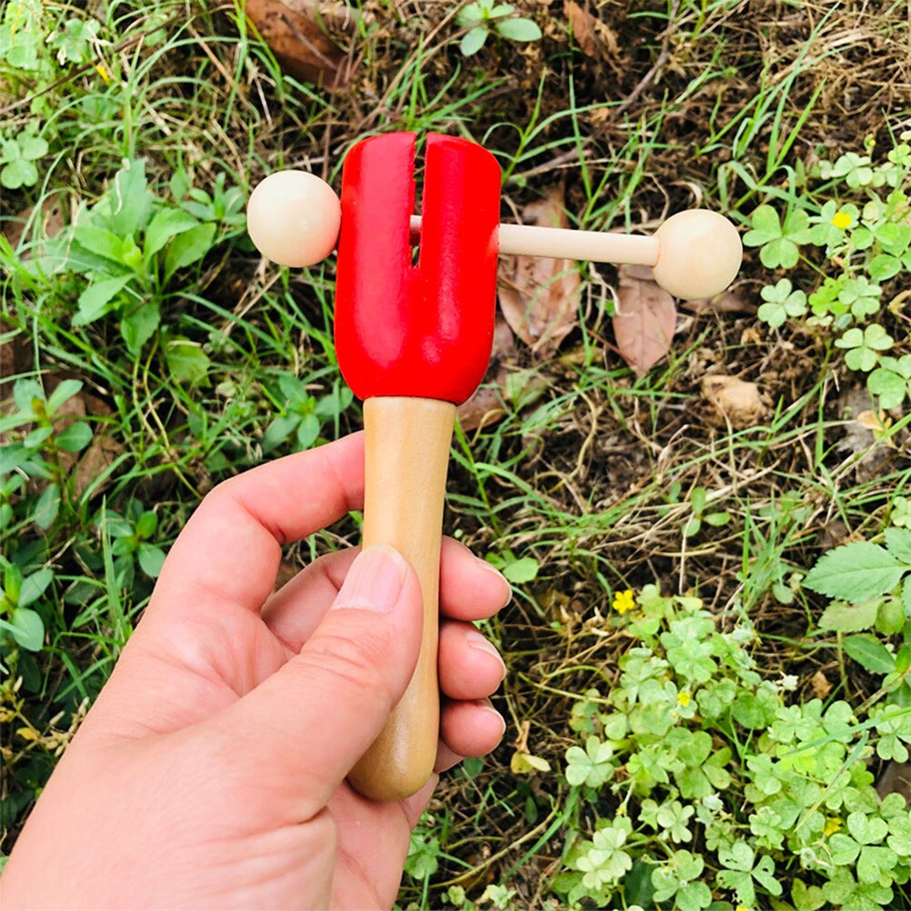 2 Pcs Baby Handbell Wooden Handbell Playthings Bab... – Grandado