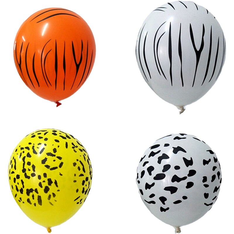 12Inch 30Pcs Safari Animal Latex Ballon Boeket Lui... – Grandado
